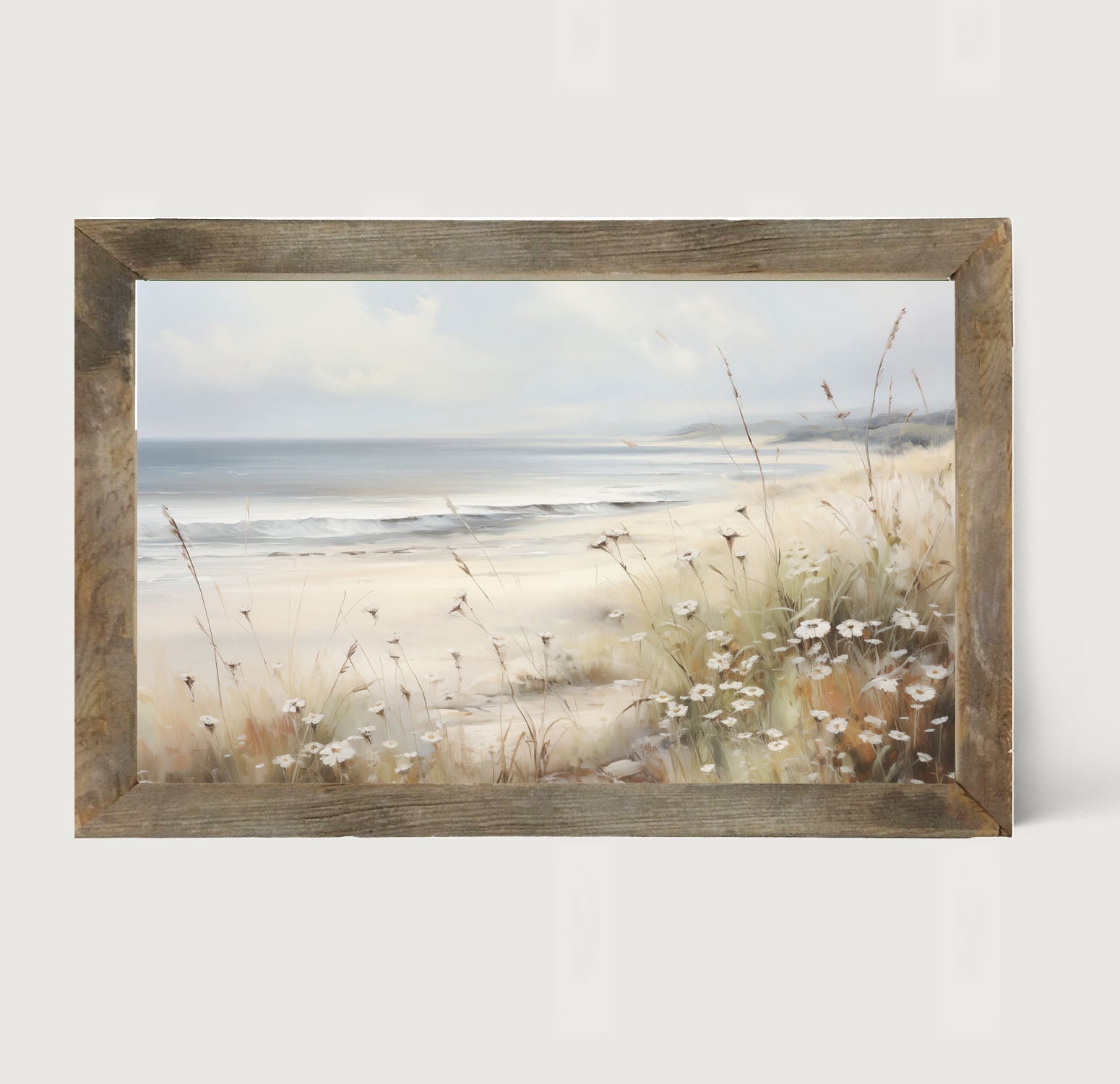 Waterside Wildflowers - Framed art
