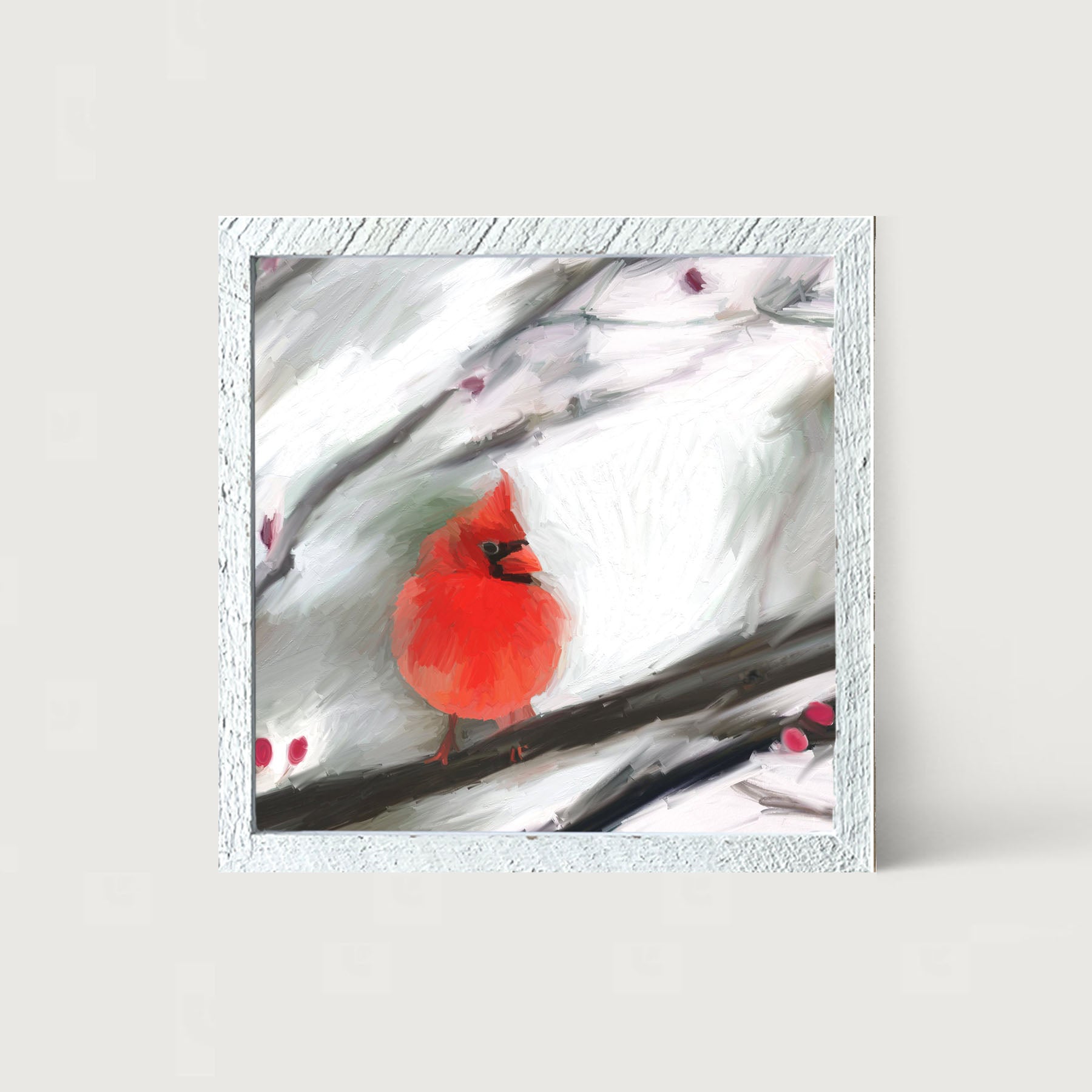 Cardinal - Framed art