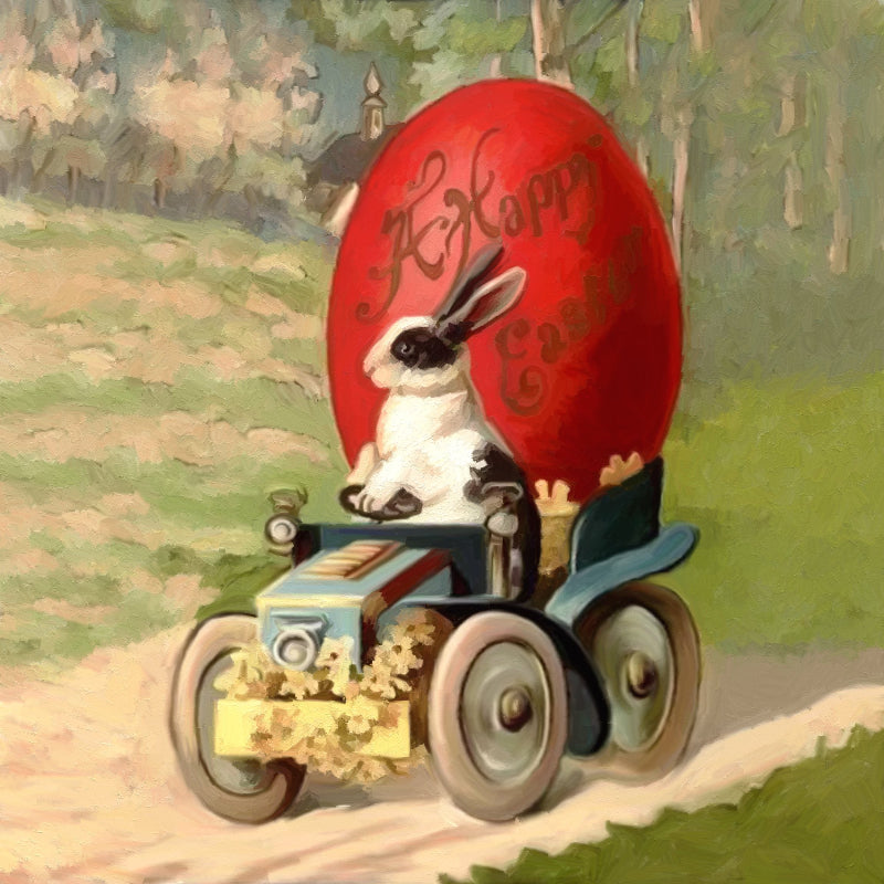 Big Red Happy Easter