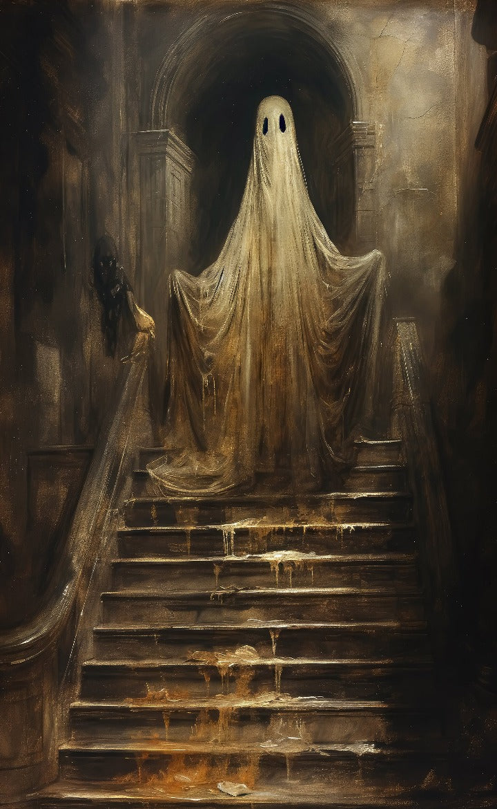 Ghost on Stairs