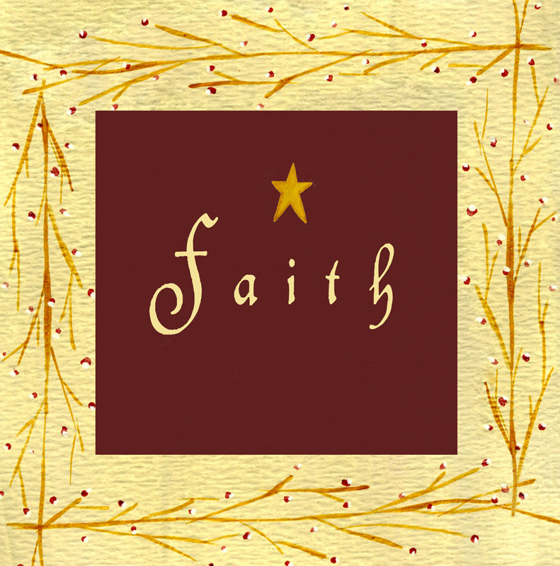 Faith Twig Border