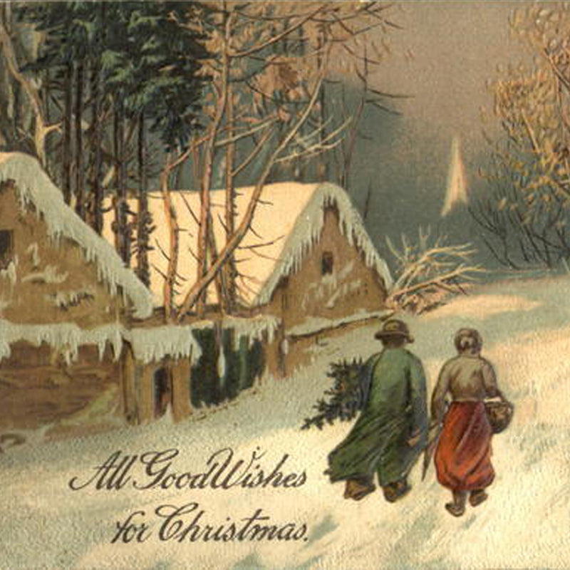 good wishes for christmas | Art Magnet | Ginger Blue Decor
